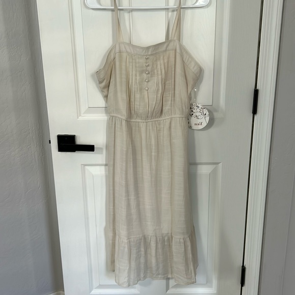 NAIF | Dresses | Linen Blend Sundress | Poshmark